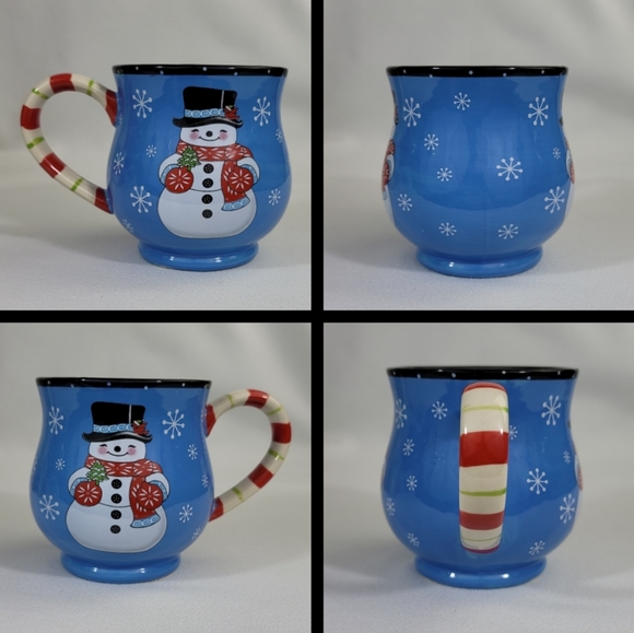 Temp-Tations | Dining | 4 Winter Whimsy Handpainted Mugs By Temptations ...